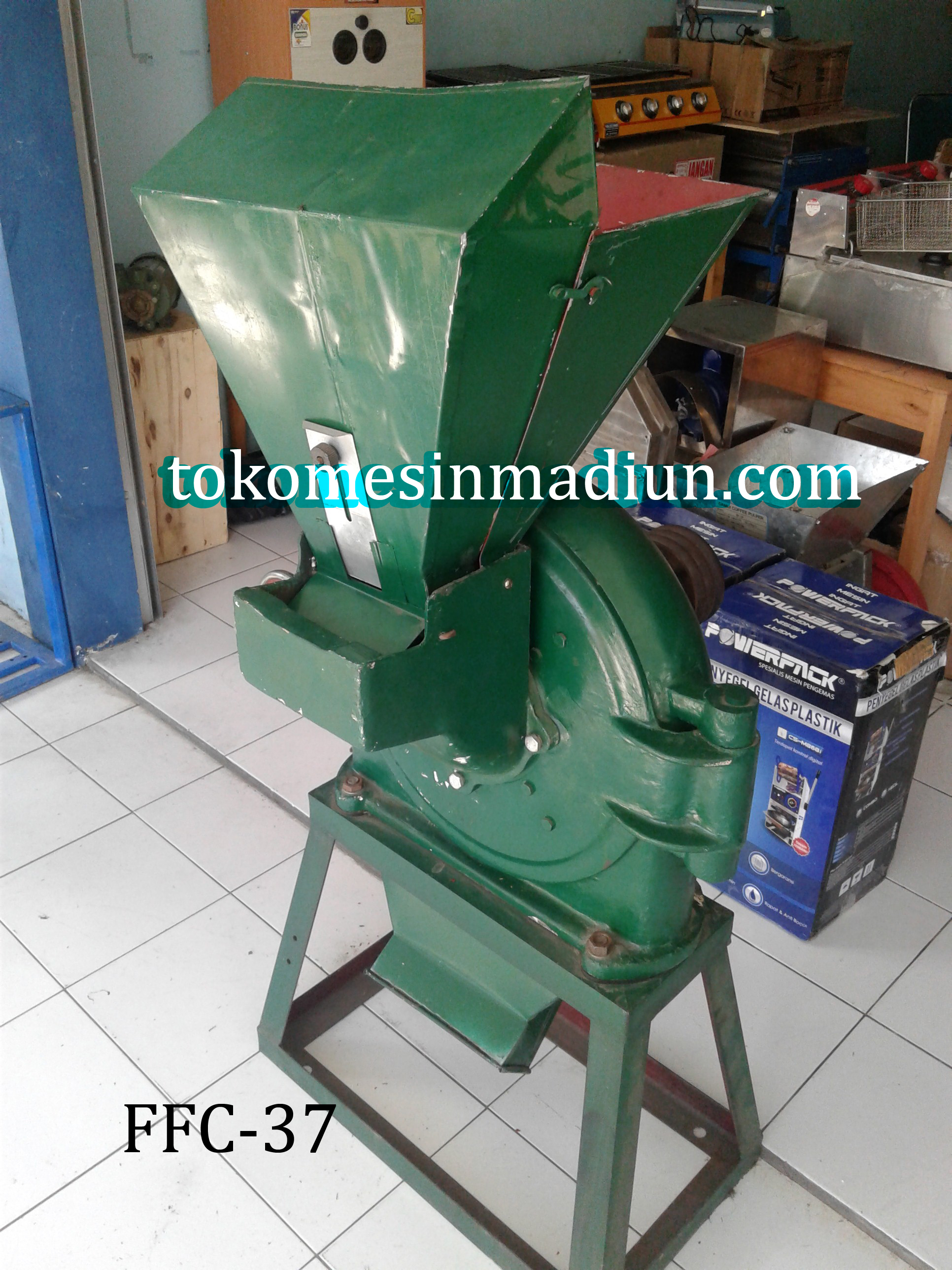 mesin disk mill FFC-37 alat penepung serbaguna - TOKO MESIN MADIUN