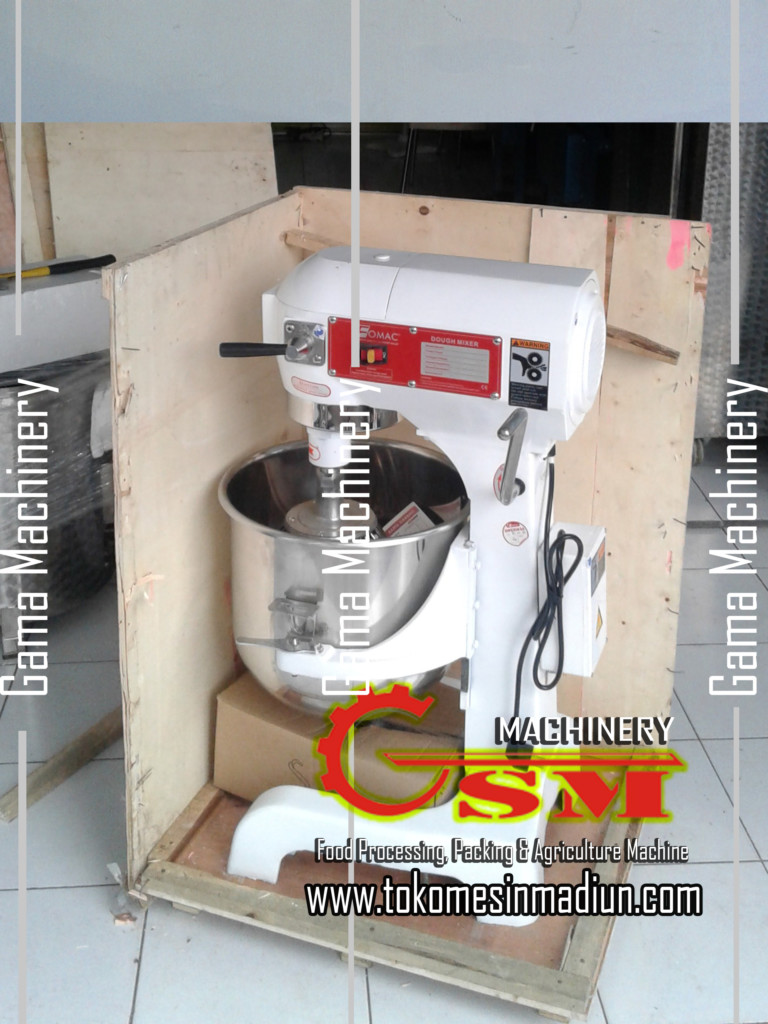 mesin mixer adonan roti Type B-30 di madiun jawa timur