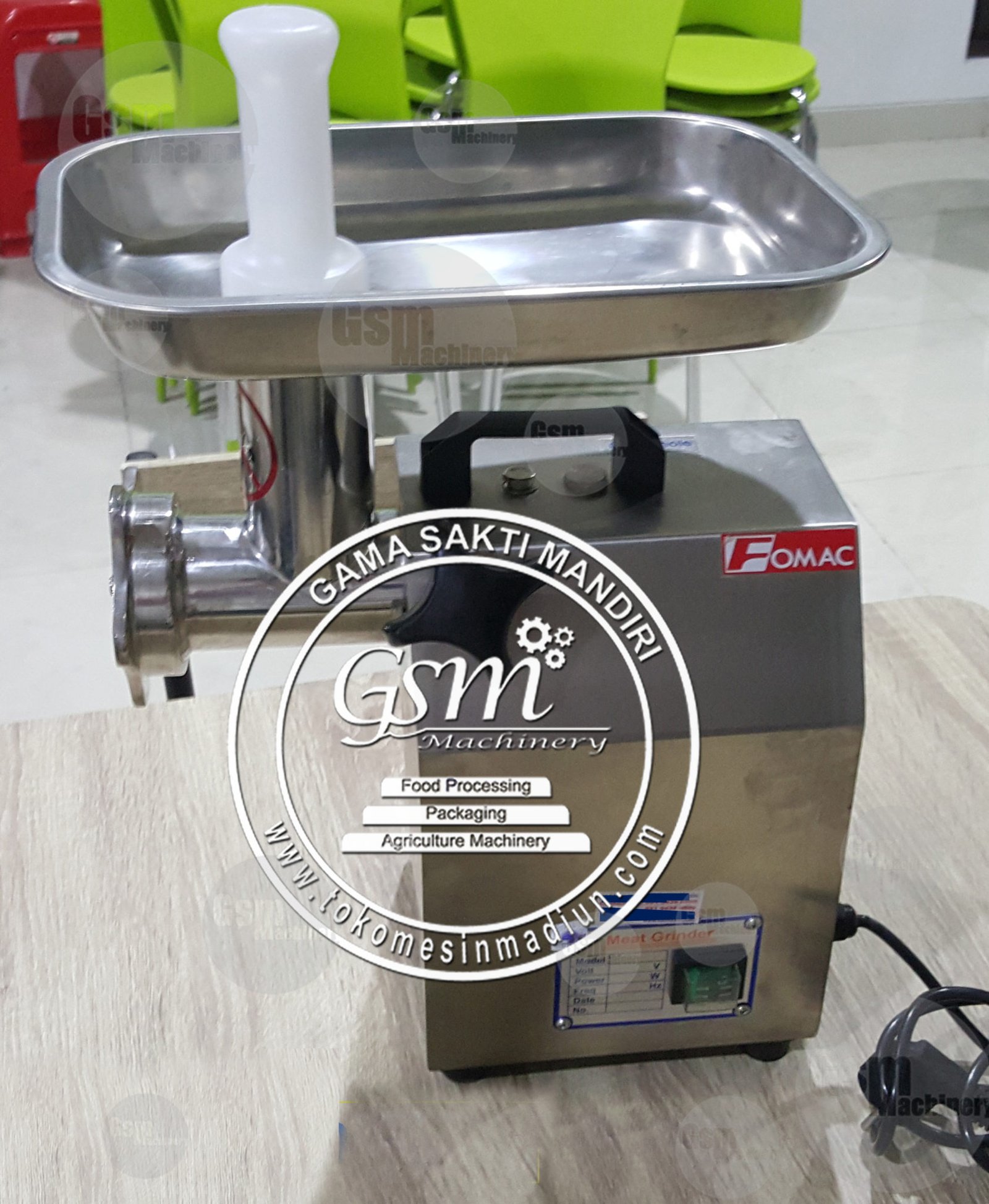 mesin penggiling daging Type MGD-TC8 stainless steel - TOKO MESIN MADIUN