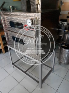 Mesin Oven Roti 2 Rak Stainless Steel - TOKO MESIN MADIUN